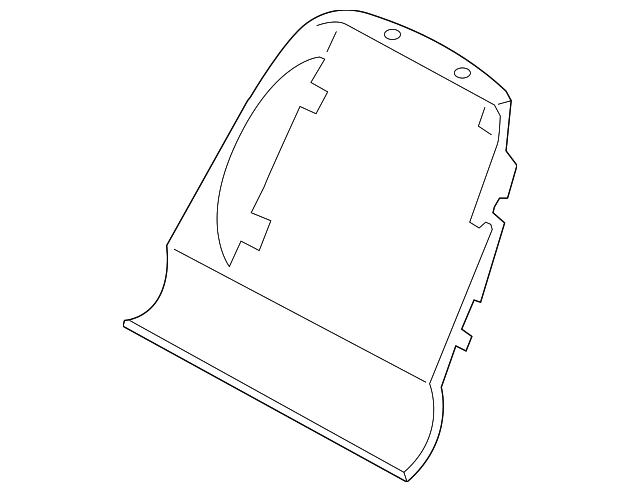 52107280658 - 2012-2019 BMW Seat Back Panel (52-10-7-280-658) | BMW of ...