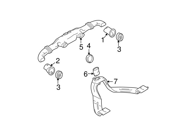 2002-2008 Mini Cooper Outer Duct 64-22-0-818-861 | Mini Parts Direct