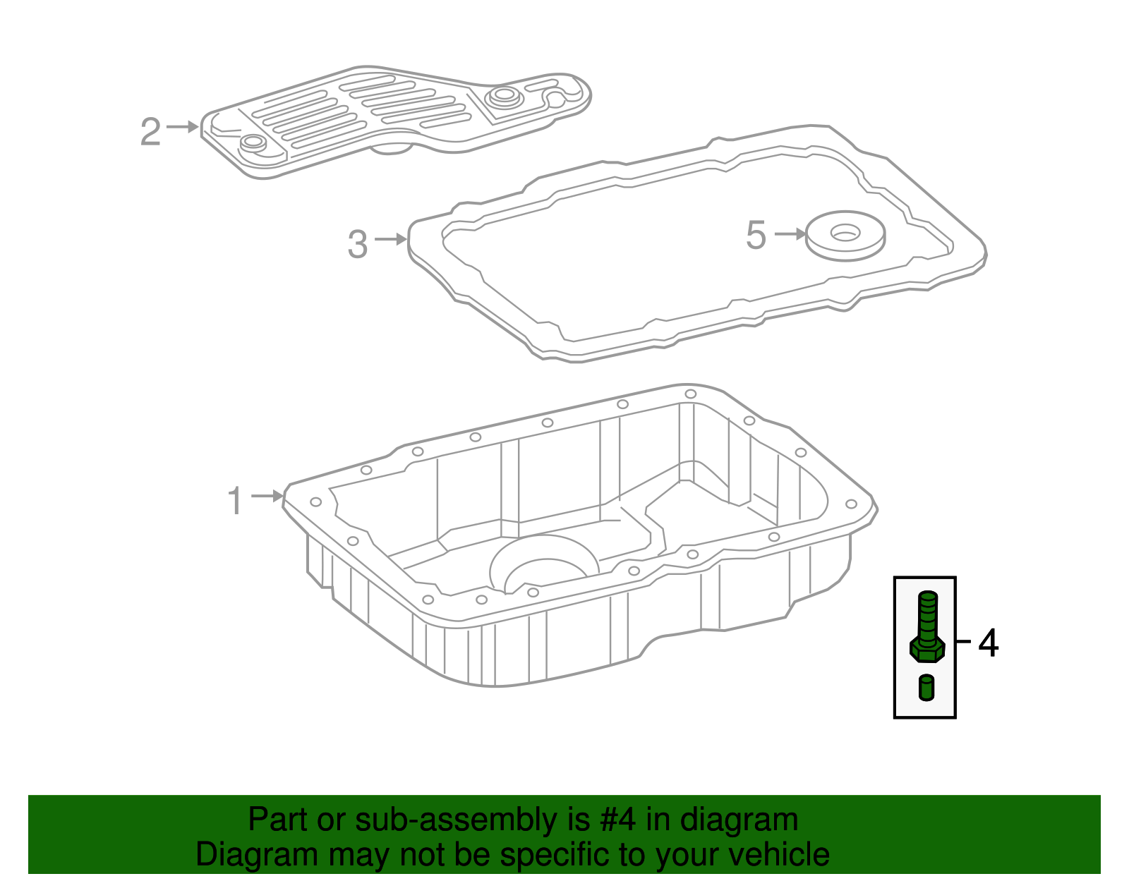 Ford Explorer Mountaineer Automatic Transmission Fluid Pan Drain Plug ...