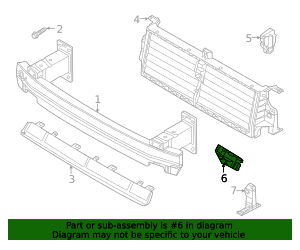 4M0-807-283-D - Bumper Guide 2023 Audi SQ7 | AutoNationParts.com