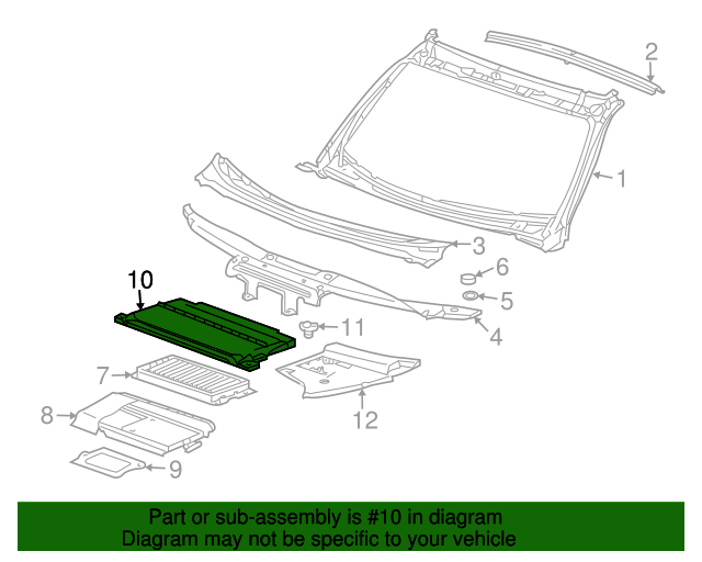 1997-2005 Porsche Cover 996-572-729-03 | OEM Parts Online