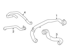 Genuine BMW 11-53-7-626-545 | Engine Coolant Hose | FREE Shipping on ...