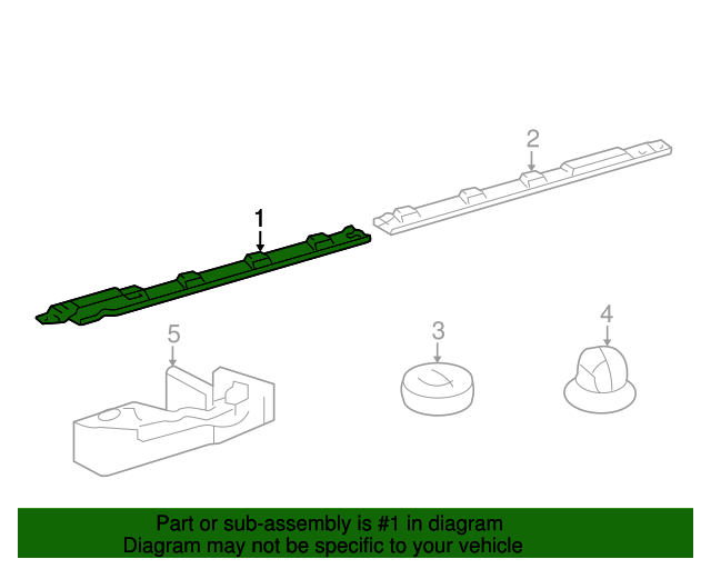 2004-2009 Toyota Prius Mud Guard 76911-47010 | OEM Parts Online