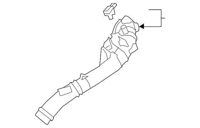 260-090-07-00 - Connector Pipe 2019-2021 Mercedes-Benz | Mercedes-Benz ...
