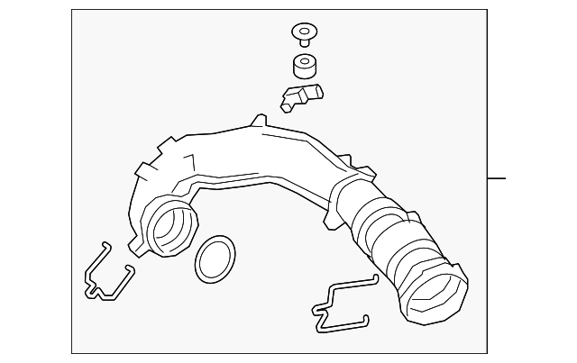 2600904600 - Clean Air Line Mercedes-Benz USA Parts