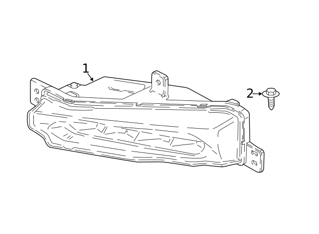 63-17-7-406-366 - Front fog lamp, LED, right 2019-2023 BMW | AutoNation ...