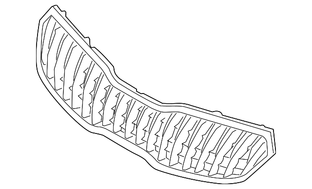86350-A7500 - Upper Grille 2014-2016 Kia | Kia.Parts Store