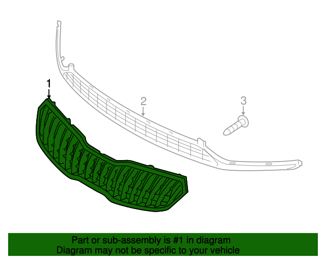 86350-A7500 - Upper Grille 2014-2016 Kia | Kia.Parts Store