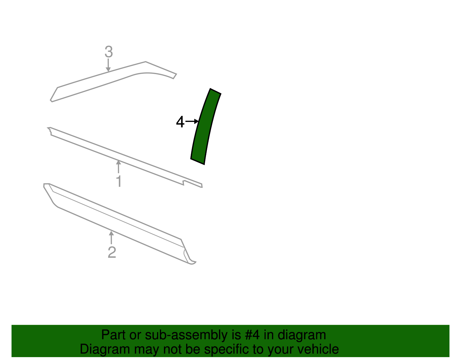 2011-2019 Ford OEM NEW 2011-2019 Ford Explorer XLT Door Applique DD5Z ...