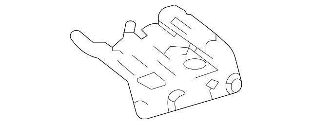 2021-2023 Toyota Mirai Roof Side Rail Reinforcement 61248-62010 ...