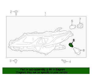 99132-12050 - Bulb - 2012-2023 Toyota | OEM Genuine Toyota Parts
