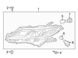 2012-2023 Toyota Bulb 99132-12050 | Toyota OEM Direct