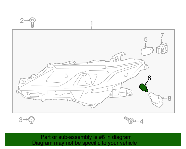 99132-12050 - Bulb - 2012-2023 Toyota | OEM Genuine Toyota Parts