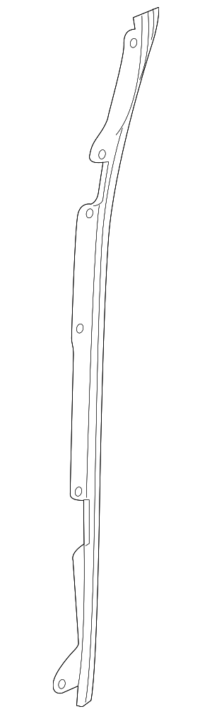 2015-2022 GM Front Passenger Side Door Front Auxiliary Weatherstrip ...