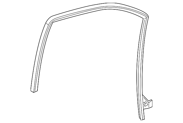 2015-2021 GM Passenger Side Front Door Window Channel 52031111 ...