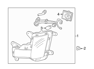 2015-2020 Cadillac Exterior Lamp Control Module 23451499 ...