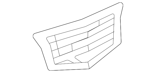 84552885 - Silver Rear Compartment Lid Emblem 2020-2024 Cadillac CT5 ...