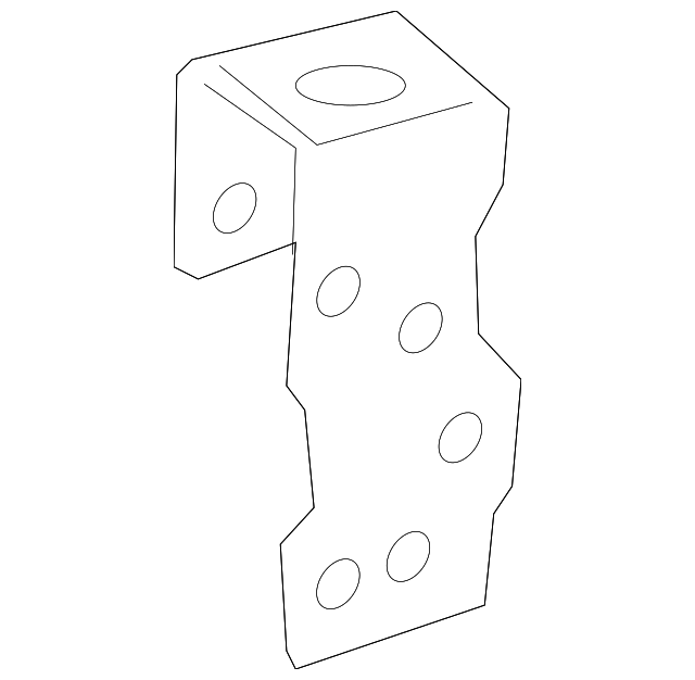 207-620-12-14 - Front Mount Bracket 2011-2017 Mercedes-Benz | Mercedes ...
