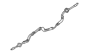 8R0-971-225-A - Positive Cable 2009-2014 Audi | Audi OEM Parts