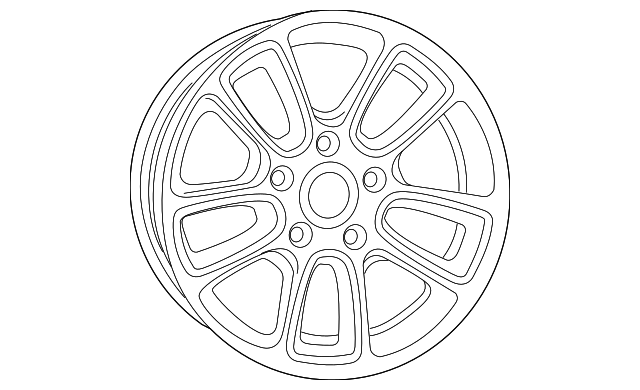 2019 Jeep Grand Cherokee Wheel, Alloy 6SN89MA7AA | TascaParts.com