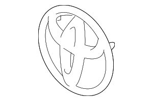 2014-2025 Toyota Grille Emblem (Front) 90975-A2005 | OEM Parts Online