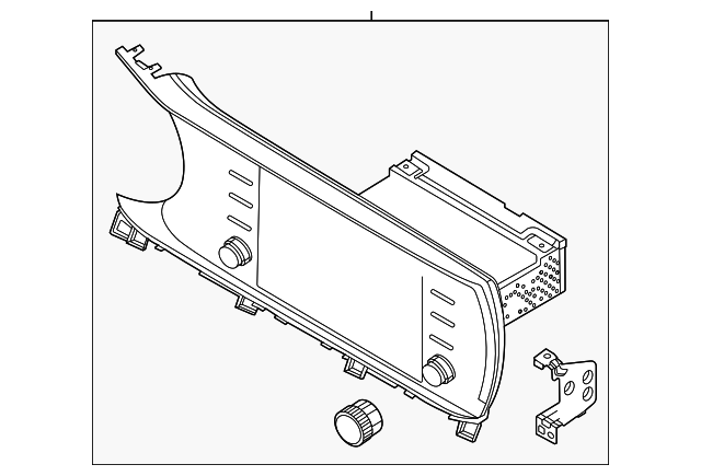 96560-L3730FHL - Radio 2021-2023 Kia K5 | Kia.Parts Store