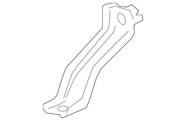 2003-2007 Nissan Murano Bumper Cover Brace - Passenger Side (RH) 85224 ...