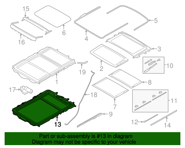 Genuine BMW 54-10-7-293-547 | Frame | FREE Shipping on Most Orders $499 ...