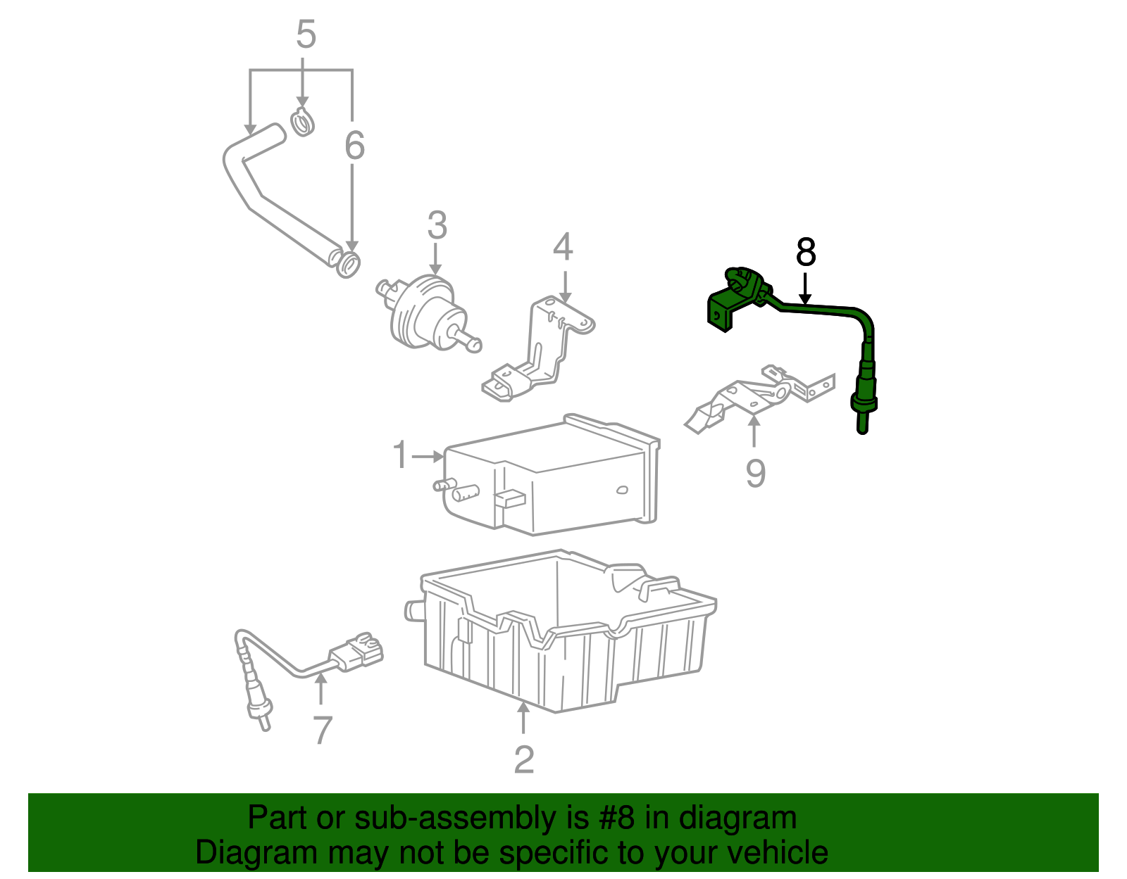 Genuine Oxygen Sensor for 2000-2006 Hyundai | Part# 39210-22620 ...