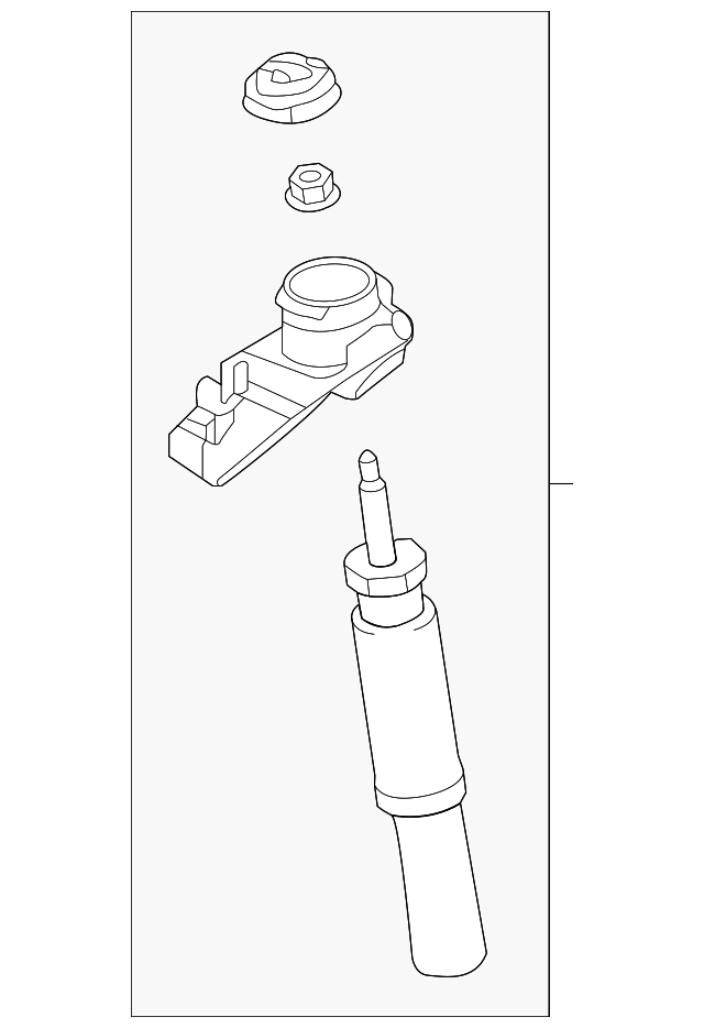 31434496 - Shock - 2018 2019 Volvo S90 | Volvo OEM Parts Direct