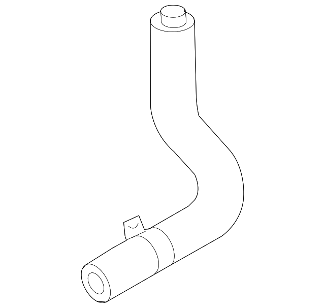 25468-3C100 - Engine Coolant Hose 2006-2014 Kia | Kia.Parts Store