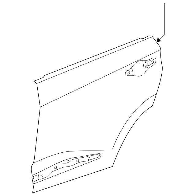 2019-2024 Acura RDX Outer Panel 67651-TJB-A00ZZ | OEM Parts Online