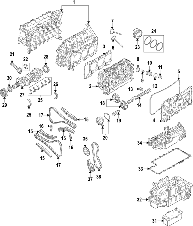 2015-2024 Porsche Engine Variable Valve Timing (Vvt) Oil Control Valve ...