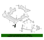 33306785433 - 2009-2018 BMW Ft Lower Control Arm Bolt (33-30-6-785-433 ...