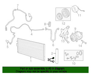 2012-2019 Fiat 500 O Ring 68104662AA | TascaParts.com