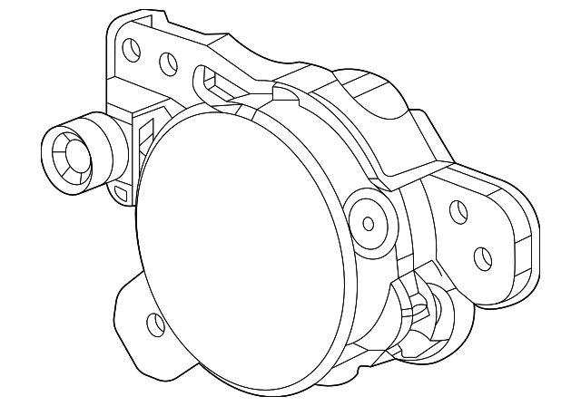 2020-2025 GM Fog Lamp Assembly 42737708 | Courtesy Parts