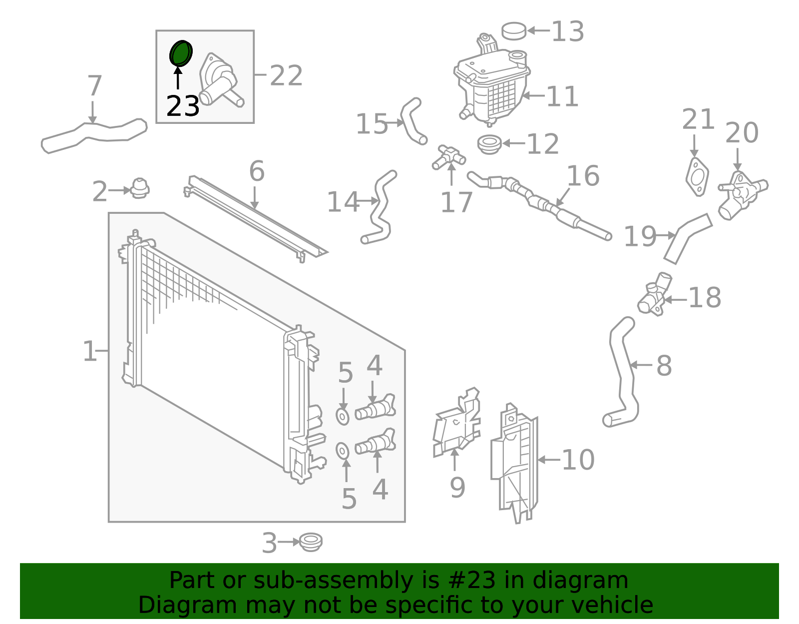 16326-37020 - Thermostat Gasket 2010-2025 Toyota | Longo Toyota Parts