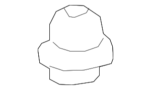 2016-2023 Toyota Radiator Upper Insulator 16523-0T090 | Toyota Parts Center