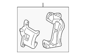 47850-60070 - Caliper - 2008-2011 2013-2015 Lexus LX570 | MyLexusParts