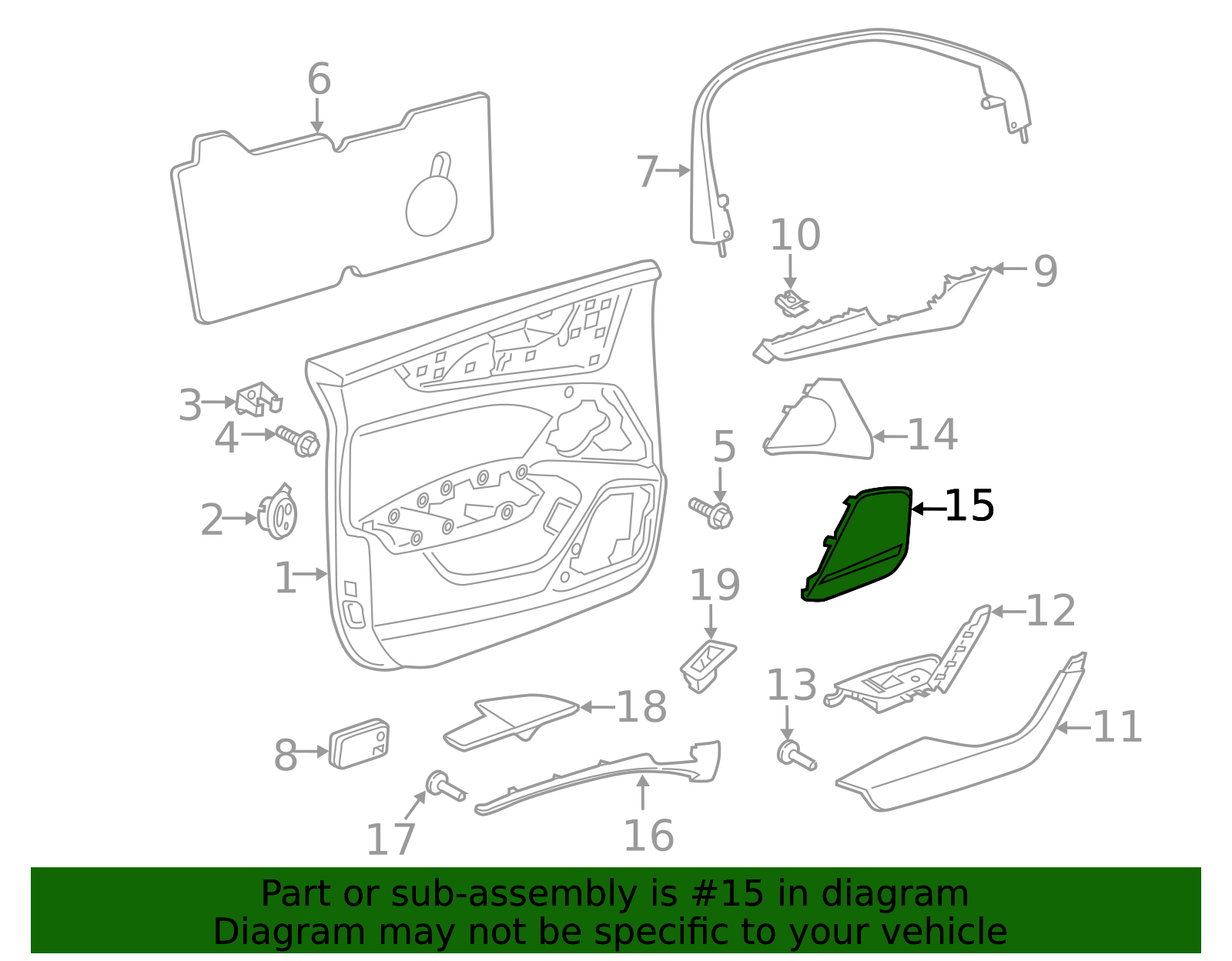 4K0-035-419-4PK - Speaker Cover 2019-2025 Audi | AutoNation Parts