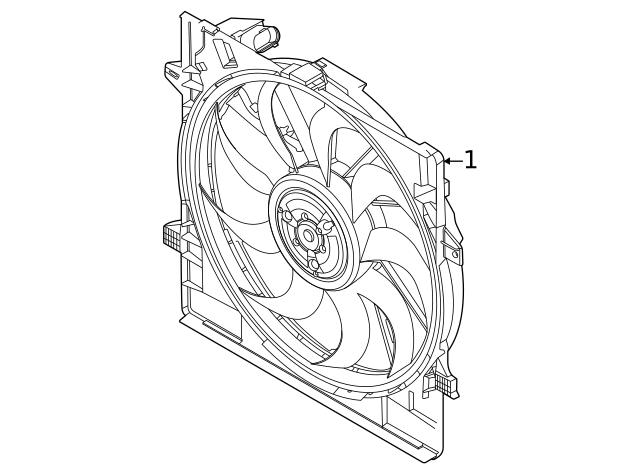 25380-R0100 - Fan Assembly 2022-2024 Kia Carnival | Kia.Parts Store