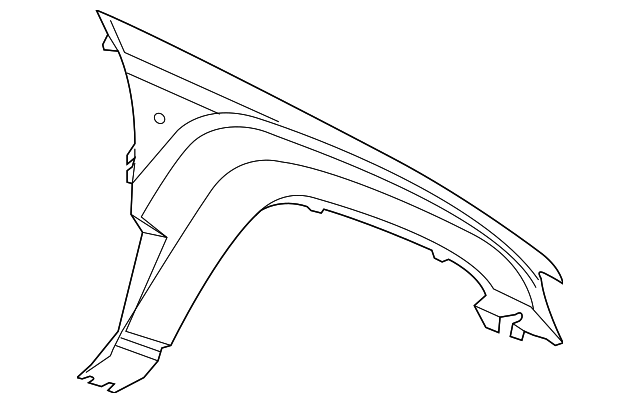 2011-2022 Jeep Fender 55369597ag | TascaParts.com