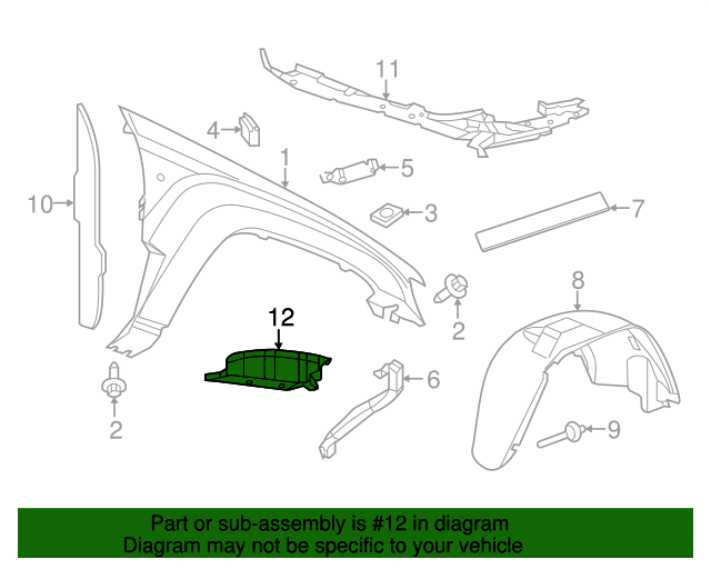 2014-2021 Jeep Grand Cherokee Closure Panel 68137698AB | TascaParts.com