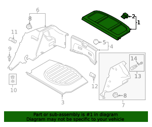 2019-2022 Hyundai Shelf 85910-J3000-NNB | World OEM Parts Hyundai
