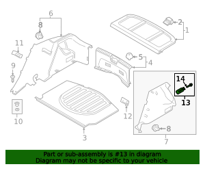92620-C7000 - Cargo Lamp 2017-2022 Hyundai | AutoNationParts.com