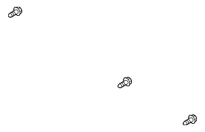 2007-2024 Volvo High Mount Lamp Screw 998164 | Volvo Parts CA