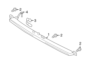 2007-2024 Volvo High Mount Lamp Screw 998164 | Volvo Parts CA