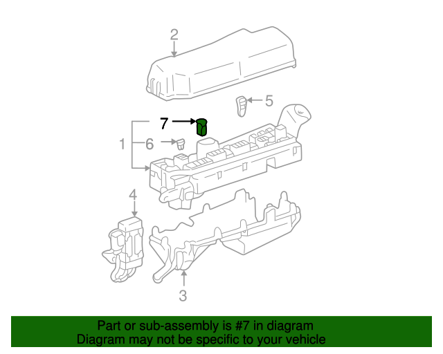 1986-2024 Toyota Fusible Link | 100 Amp 90982-08246 | Frontier Toyota