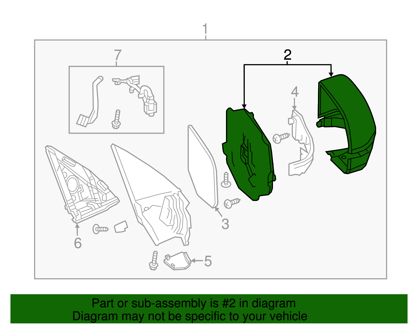 2014-2019 Acura MDX Housing Assembly 76205-TZ5-A02ZE | Retail ...