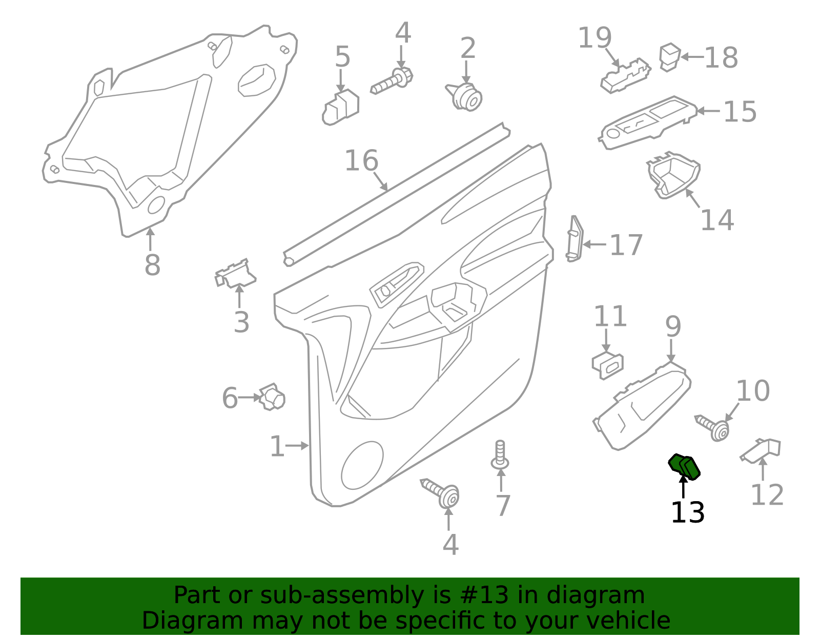 2015-2024 Ford Lock Switch F1EZ-14028-B | OEM Parts Online